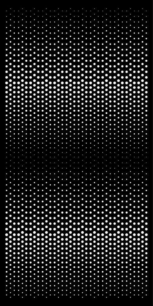 Halftone - CORTEN Steel / Powder Coated Decorative Wall Panel – Yarra ...
