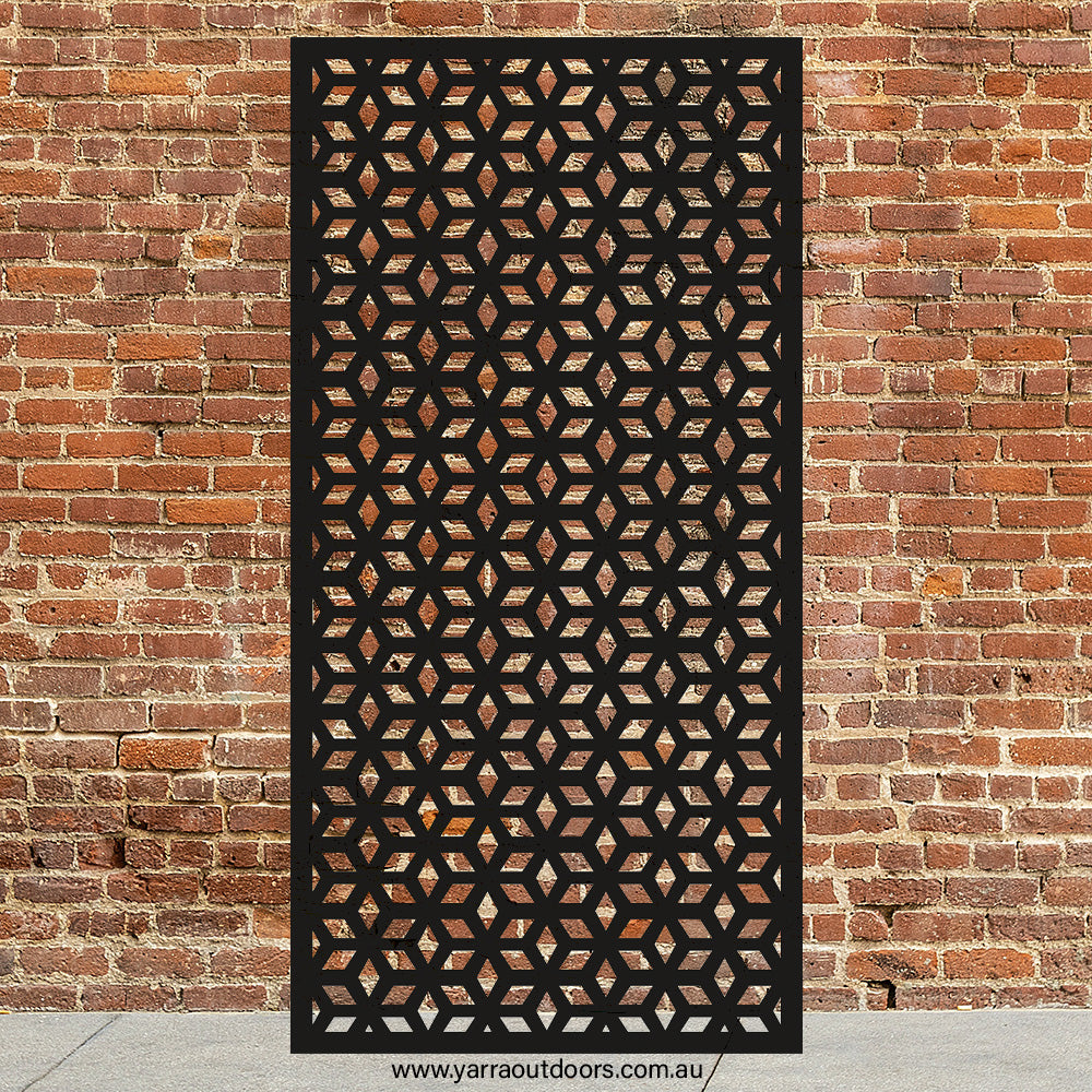 Texas - CORTEN Steel / Powder Coated Decorative Wall Panel – Yarra Outdoors